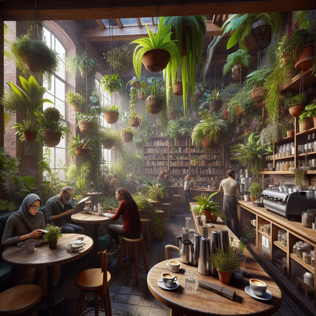 This Hidden Coffee Shop in Portland is a Plant Lover's Dream
