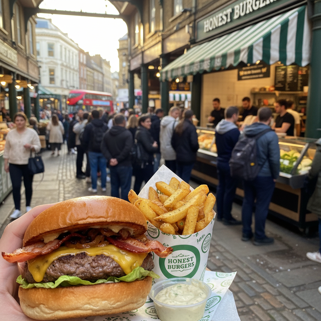 Taste the Best of London 2025 Why Honest Burgers Borough Market is a ...