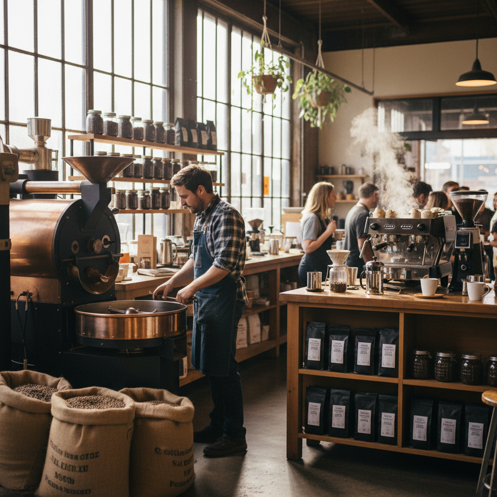 Beyond the Bean Uncovering the Magic of Elm Coffee Roasters in Seattle